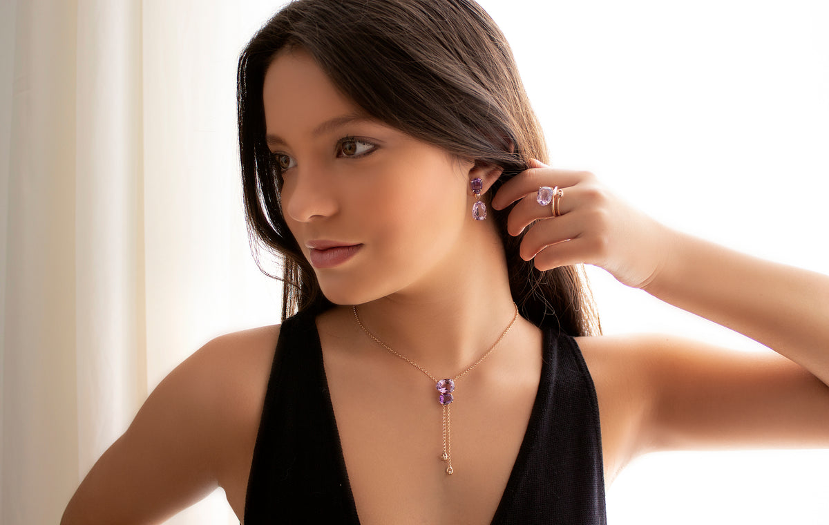 18K Blue Topaz & London Blue Topaz Earrings – VIANNABRASIL