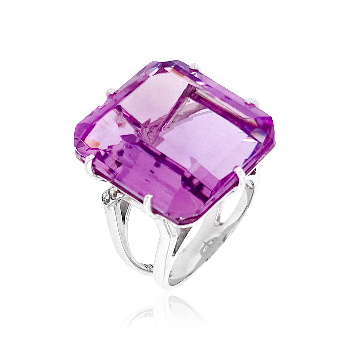18K Amethyst Ring – VIANNABRASIL